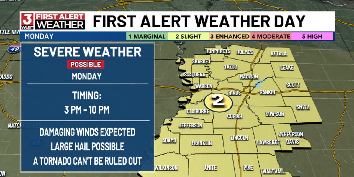 First Alert Forecast: First Alert Weather Day in place as multiple ... First Alert Forecast: First Alert Weather Day in place as multiple ...